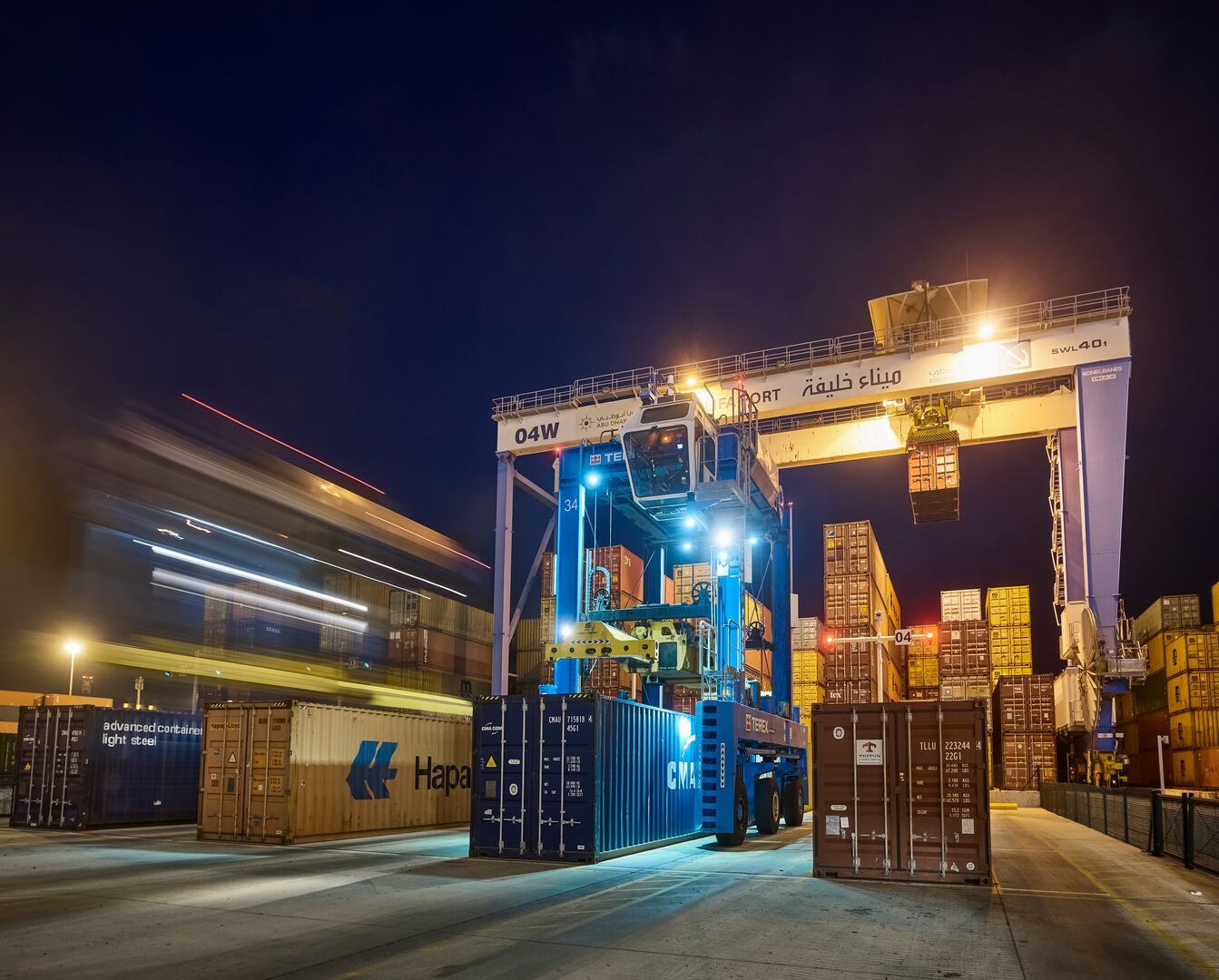 Khalifa Port is Ranked the 3rd Most Efficient Container Port Globally ...