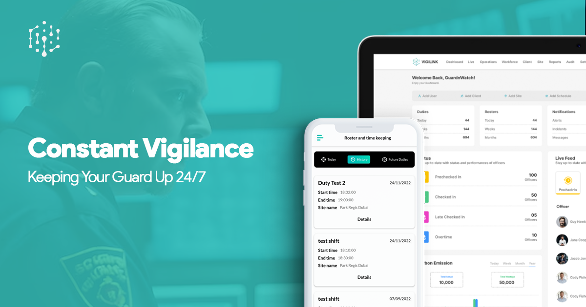 Keeping Your Guard Up 24/ Vigilink WFM is the Secret assistant for Your Security Company ...